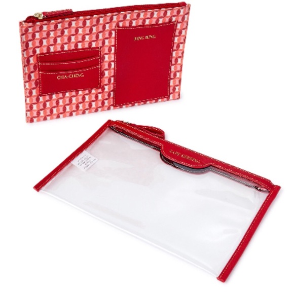 Time and Tru | Bags | Signature Pouch Set New Clear Pouch Plus Interior ...